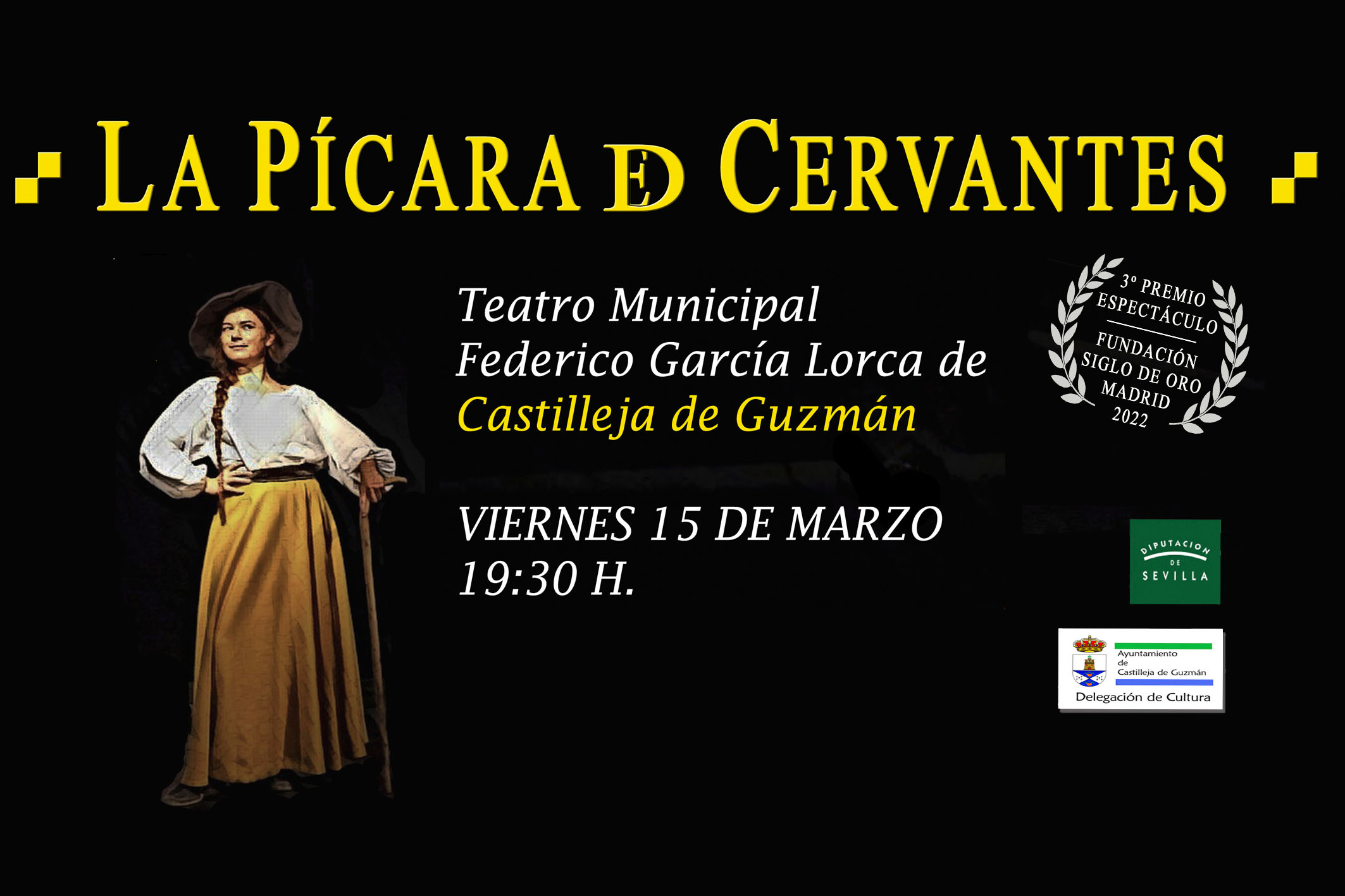 Obra de teatro "La Pícara de Cervantes" en Castilleja de Guzmán
